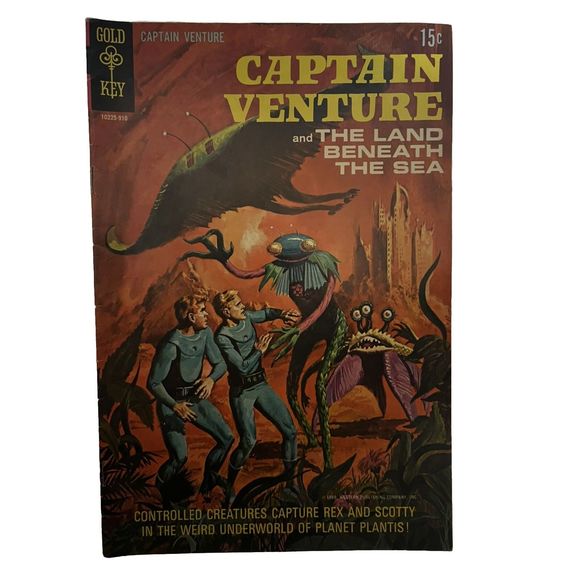Art | Captain Venture And The Land Beneath The Sea 2 Gold Key Comics ...
